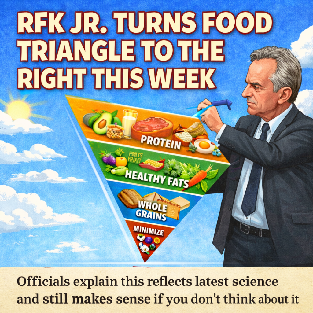 RFK Jr. Turns Food Triangle to the Right This Week - Coverage Pending